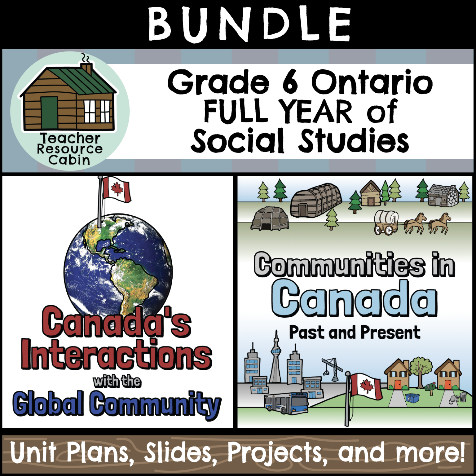 Grade 6 Resources - Teacher Resource Cabin