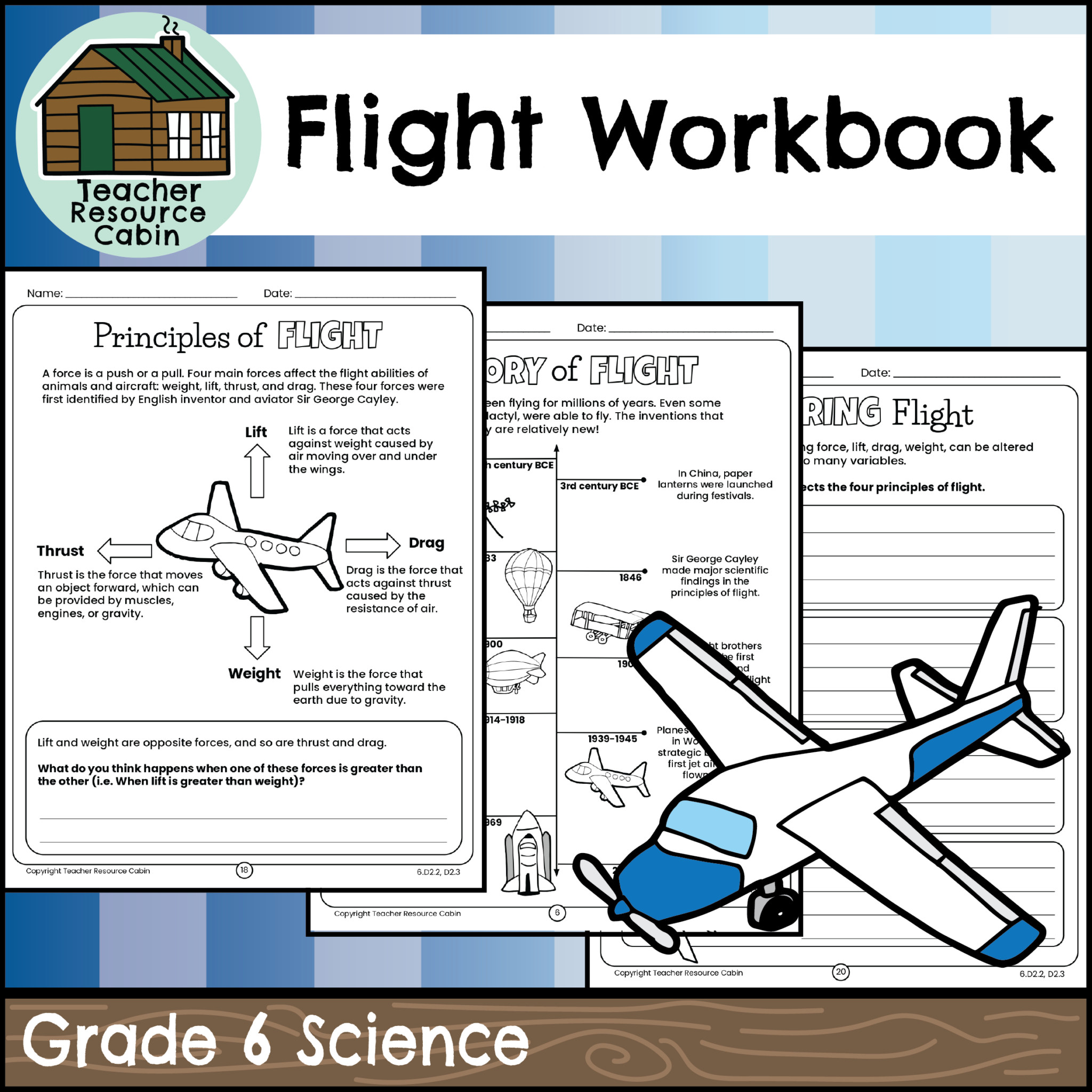 Grade 6 Ontario Science Mega Bundle (FULL YEAR) - Teacher Resource Cabin
