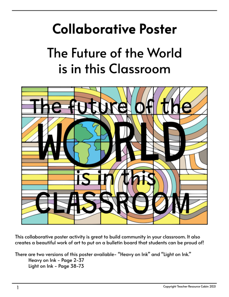 Collaborative Poster - The Future of the World is in this Classroom ...