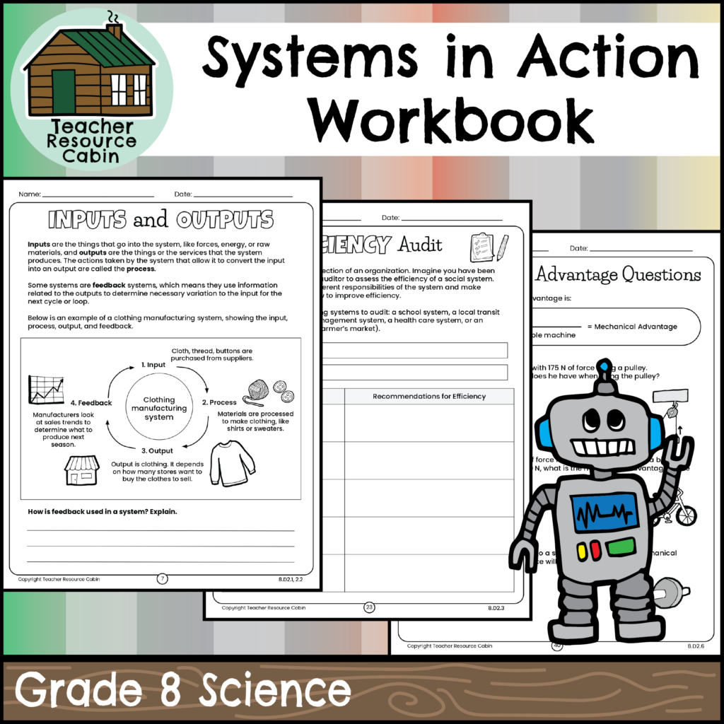 Systems in Action Workbook (Grade 8 Ontario Science) - Teacher Resource ...