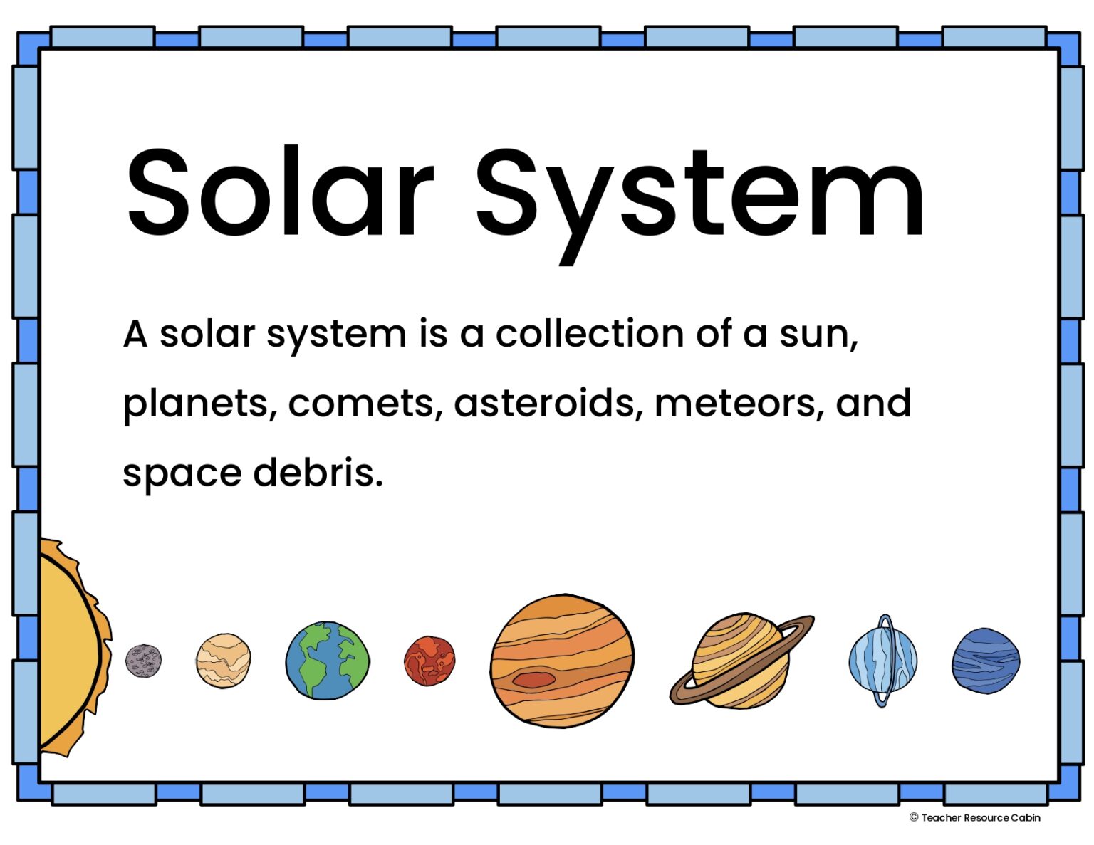 Grade 6 SCIENCE Word Wall and Posters - Teacher Resource Cabin
