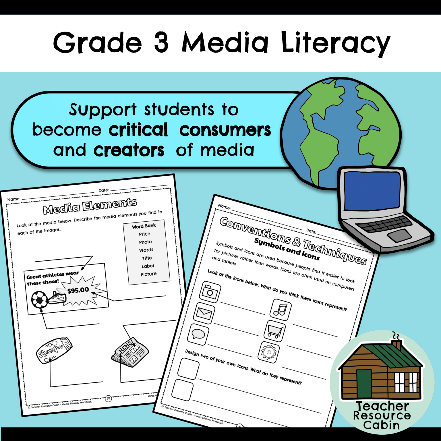 Grade 3 Media Literacy Ontario - Teacher Resource Cabin