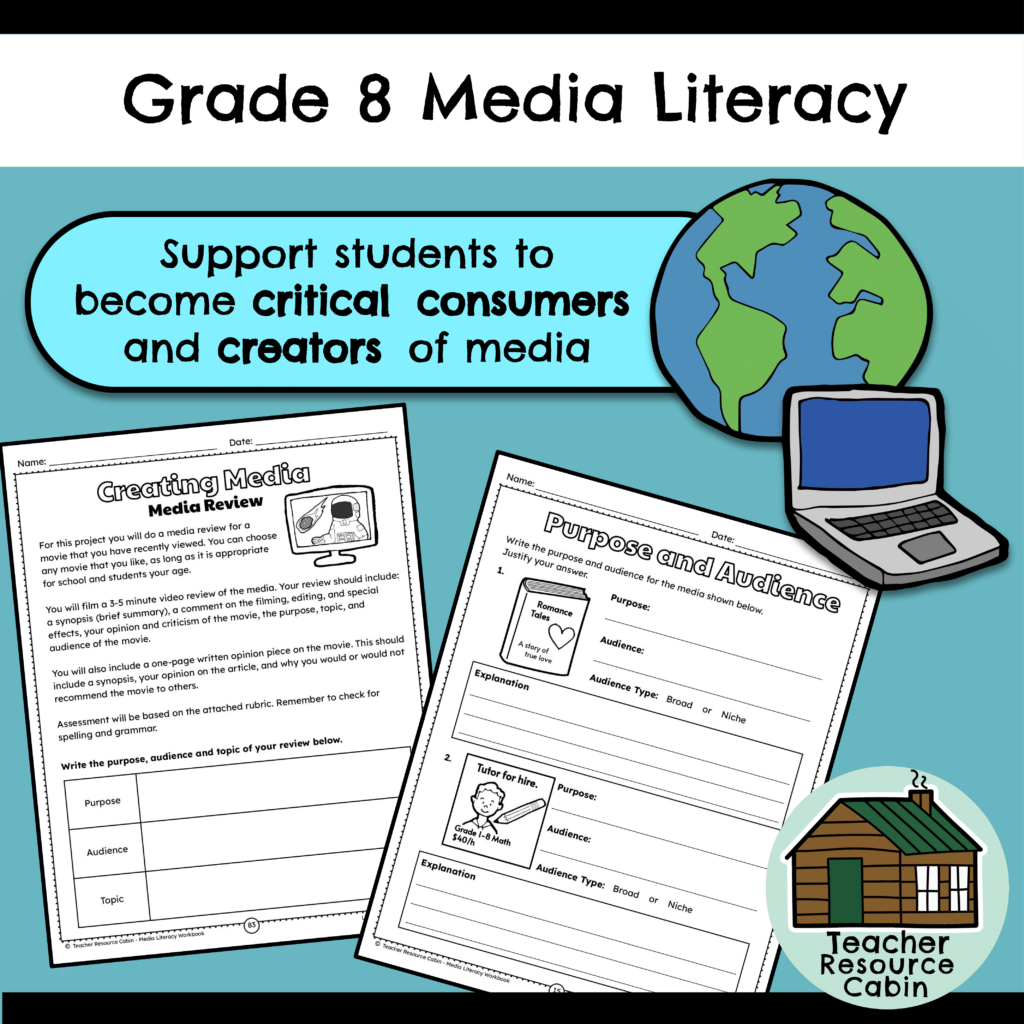 Grade 8 Media Literacy Ontario - Teacher Resource Cabin
