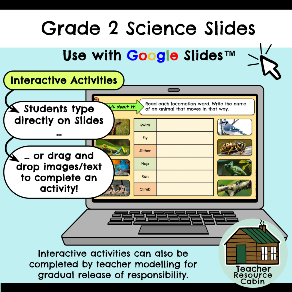 Grade 2 Ontario Science for Google Slides™ - Teacher Resource Cabin
