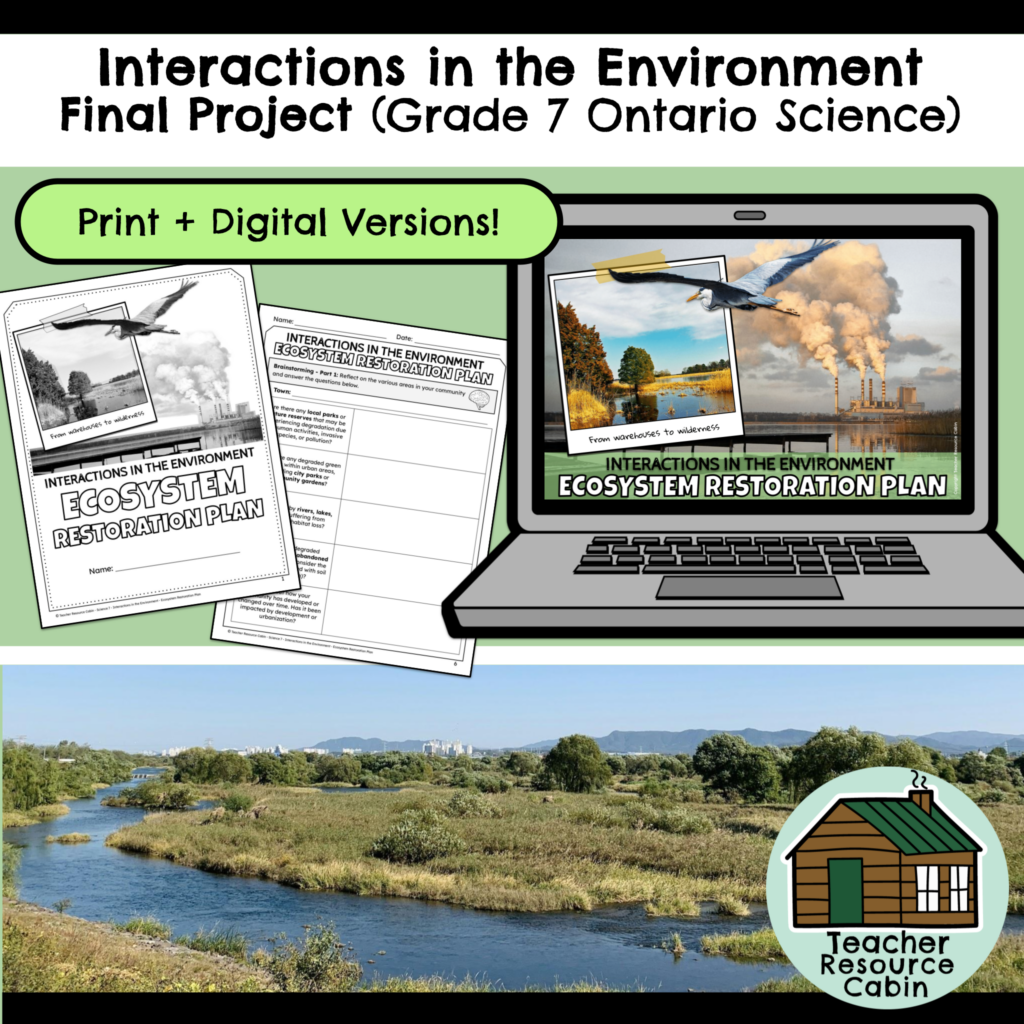 Ecosystem Restoration Project for Google Slides™ (Grade 7 Science ...