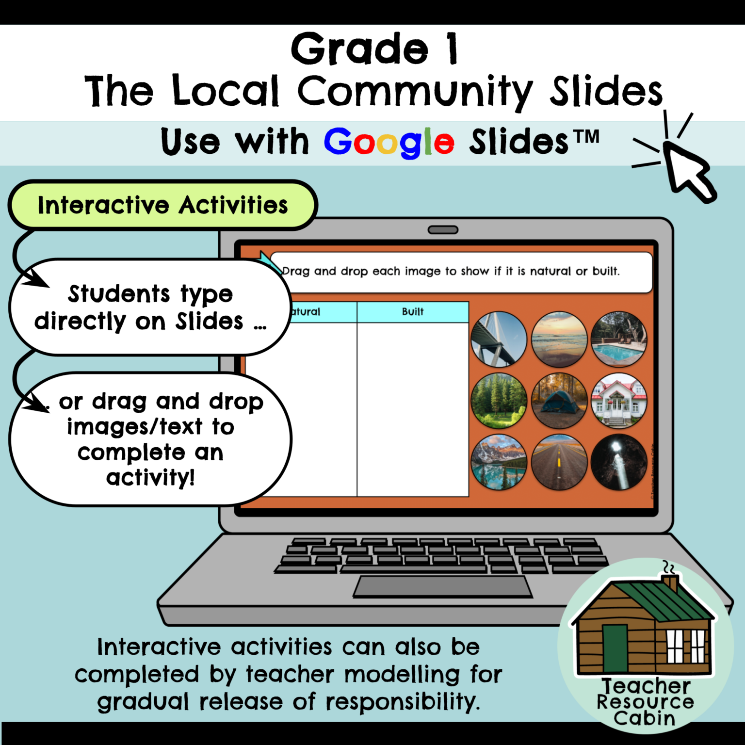 The Local Community for Google Slides™ (Grade 1 Social Studies ...