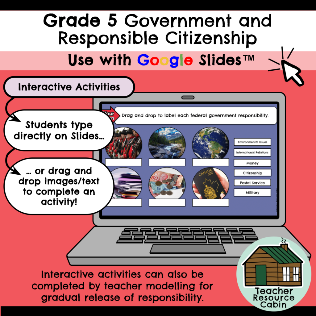 Role of Government for Google Slides™ (Grade 5 Social Studies ...