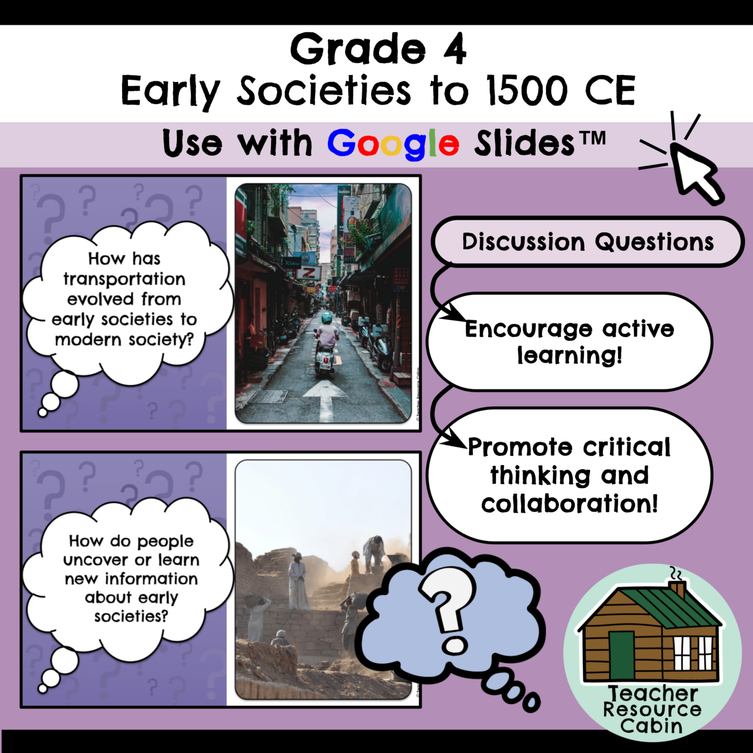 Early Societies to 1500 CE for Google Slides™ (Grade 4 Social Studies ...