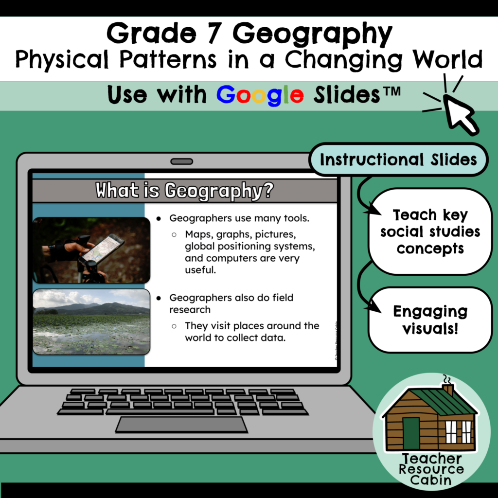 Physical Patterns in a Changing World for Google Slides™ (Grade 7 ...