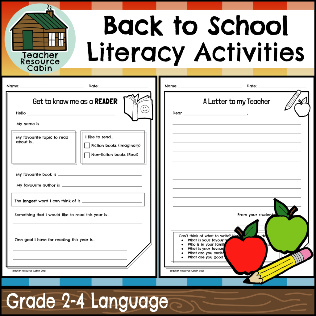 Grade 4 Resources - Teacher Resource Cabin