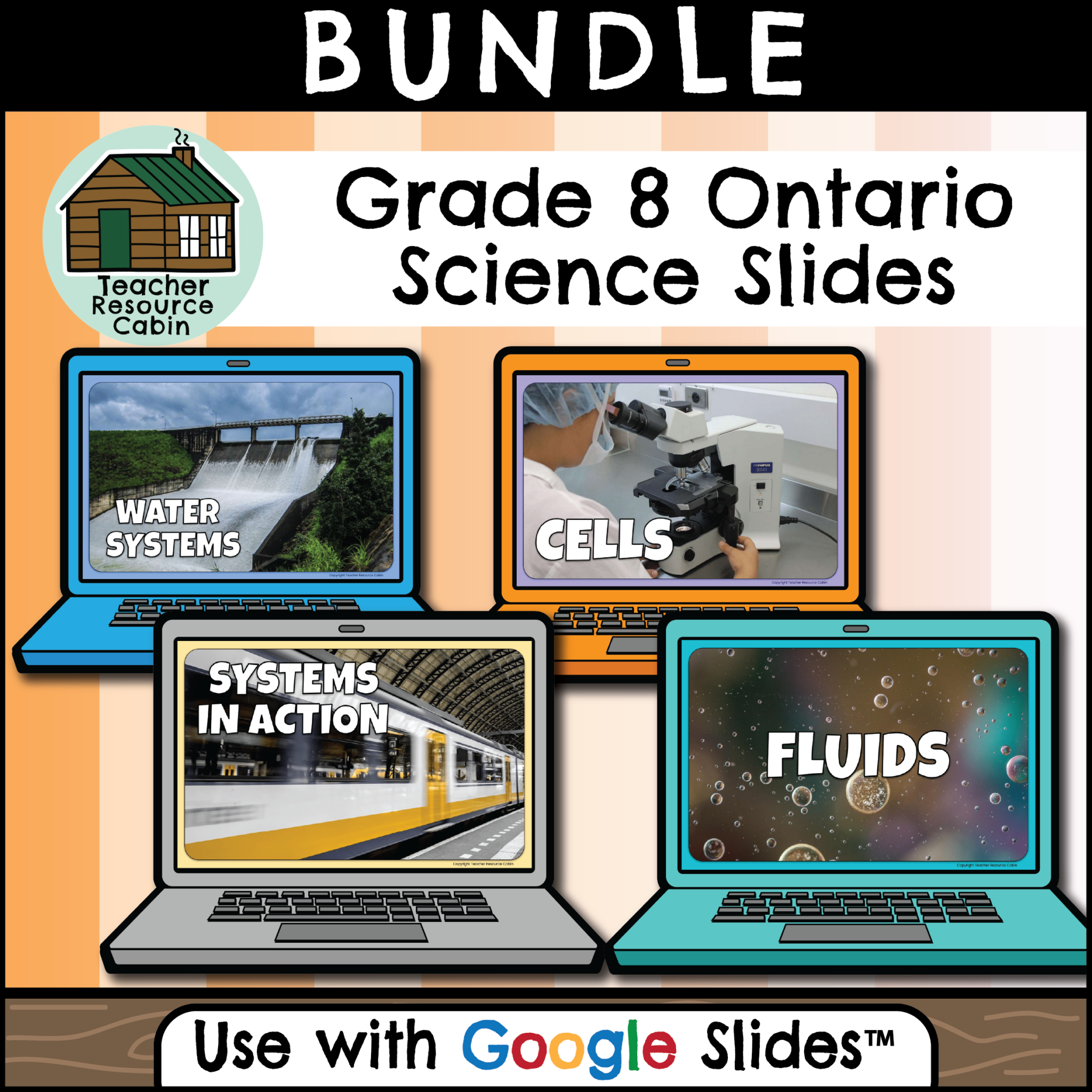 Grade 8 Ontario Science for Google Slides™ - Teacher Resource Cabin