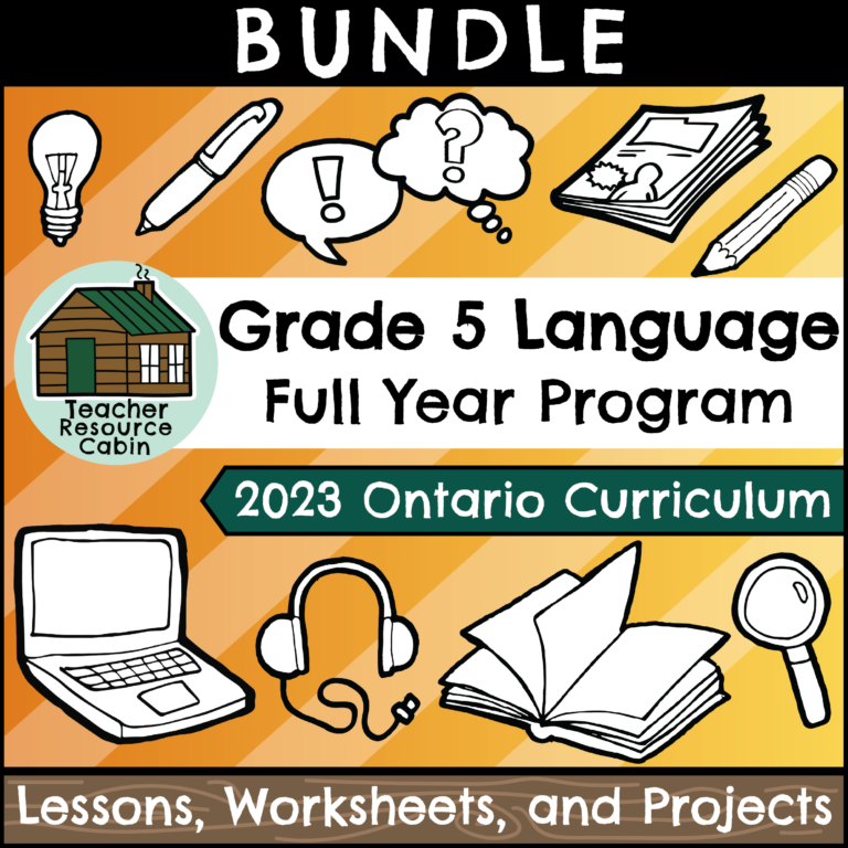 Literacy Resources - Teacher Resource Cabin