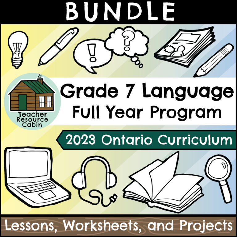 Literacy Resources - Teacher Resource Cabin