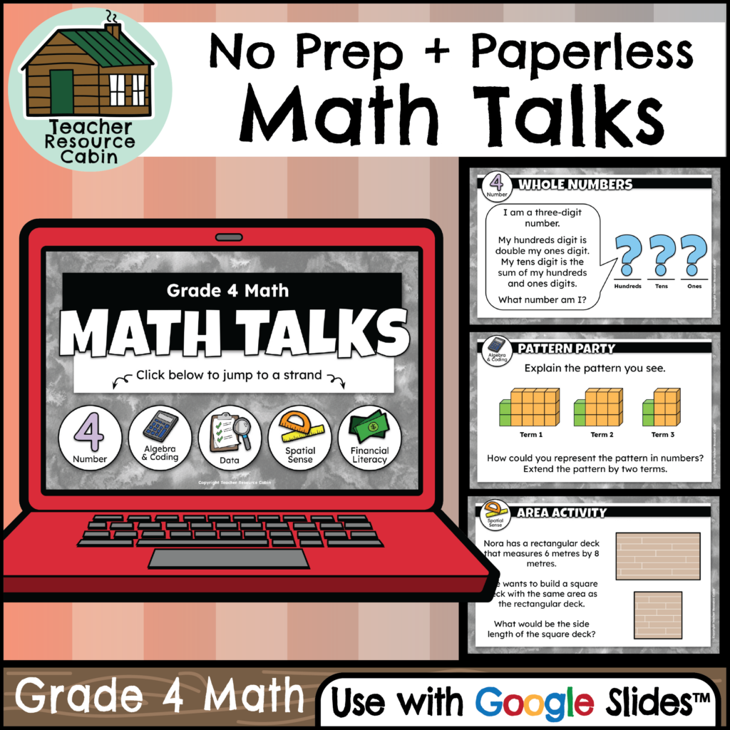 What is a "Math Talk" - and Why Should I Use Them in My Math Lessons ...