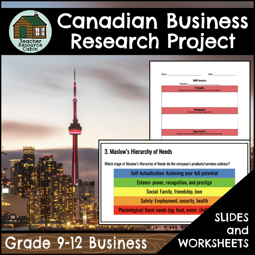 Grade 9 - 12 High School Resources - Teacher Resource Cabin