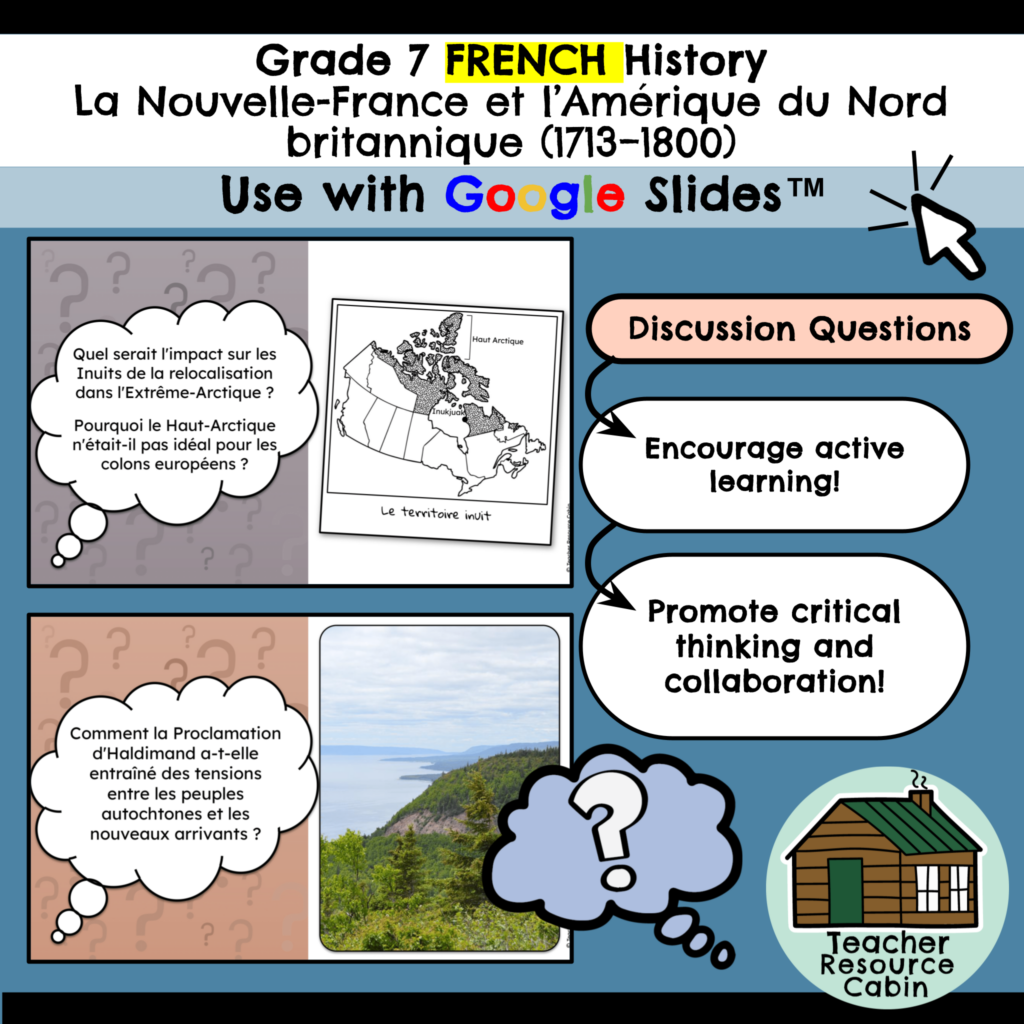 La Nouvelle-France et l’ANB for Google Slides™ (Grade 7 FRENCH History ...
