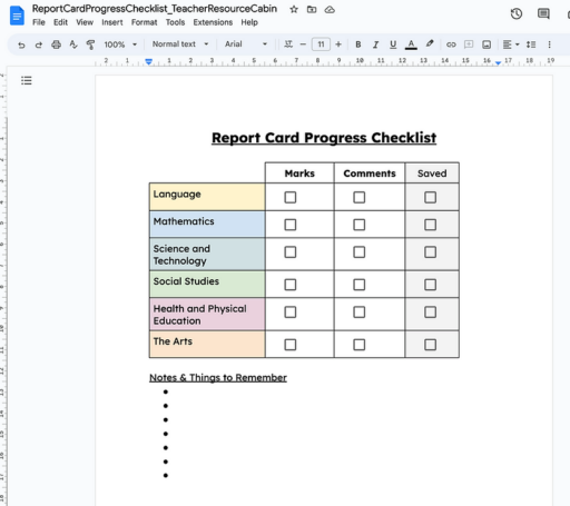 3 Time-Saving Tips for Report Cards - Teacher Resource Cabin