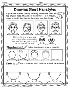 Introducing Visual Arts Resources: New Self-Portrait Directed Drawing ...