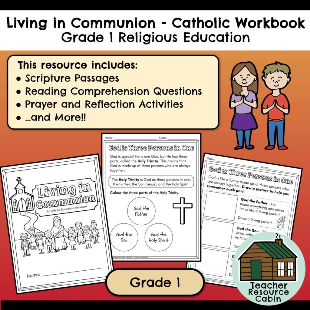Living in Communion - Catholic Workbook (Grade 1 Religious Education ...