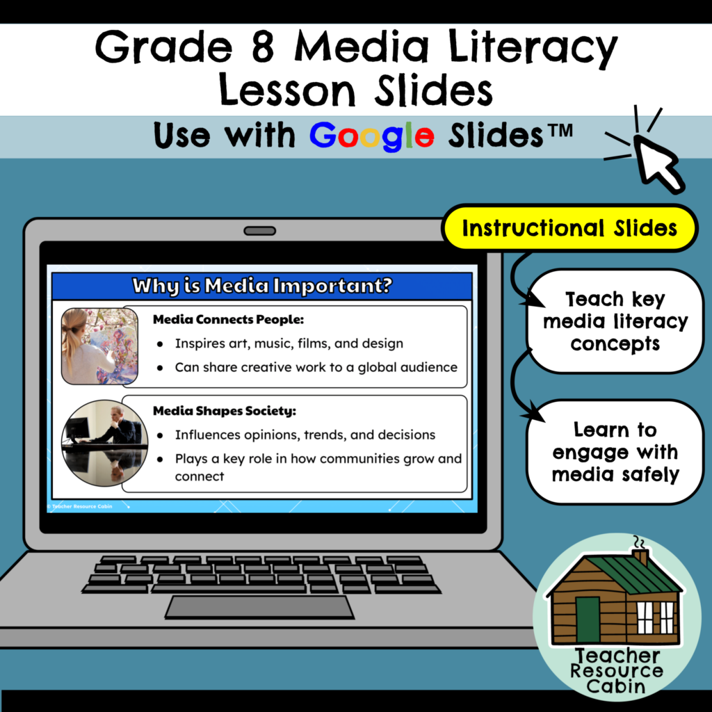 Media Literacy for Google Slides™ (Grade 8 Language Ontario) - Teacher ...