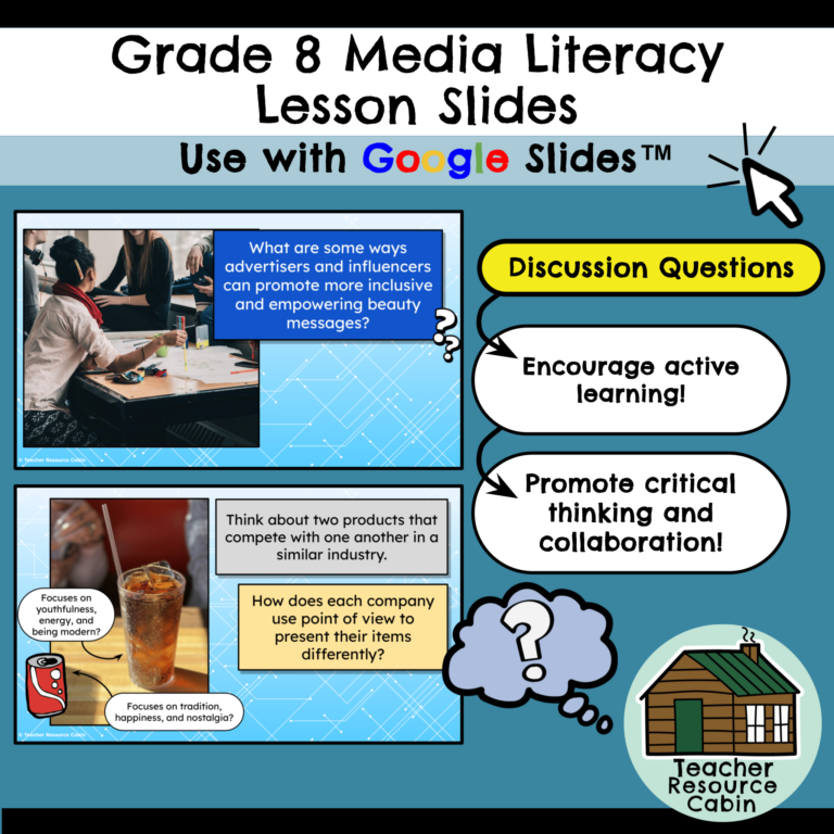 Media Literacy for Google Slides™ (Grade 8 Language Ontario) - Teacher ...