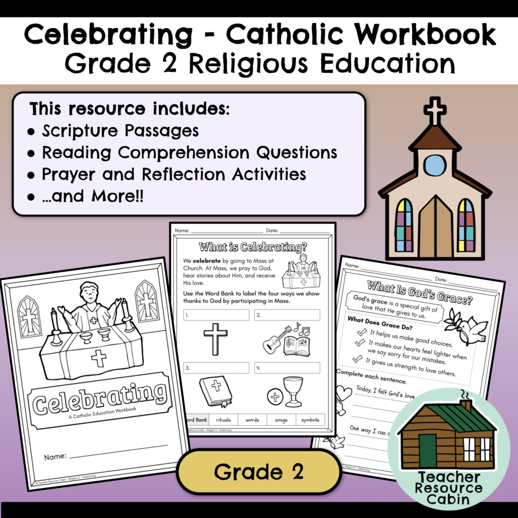 Celebrating - Catholic Workbook (Grade 2 Religious Education) - Teacher ...
