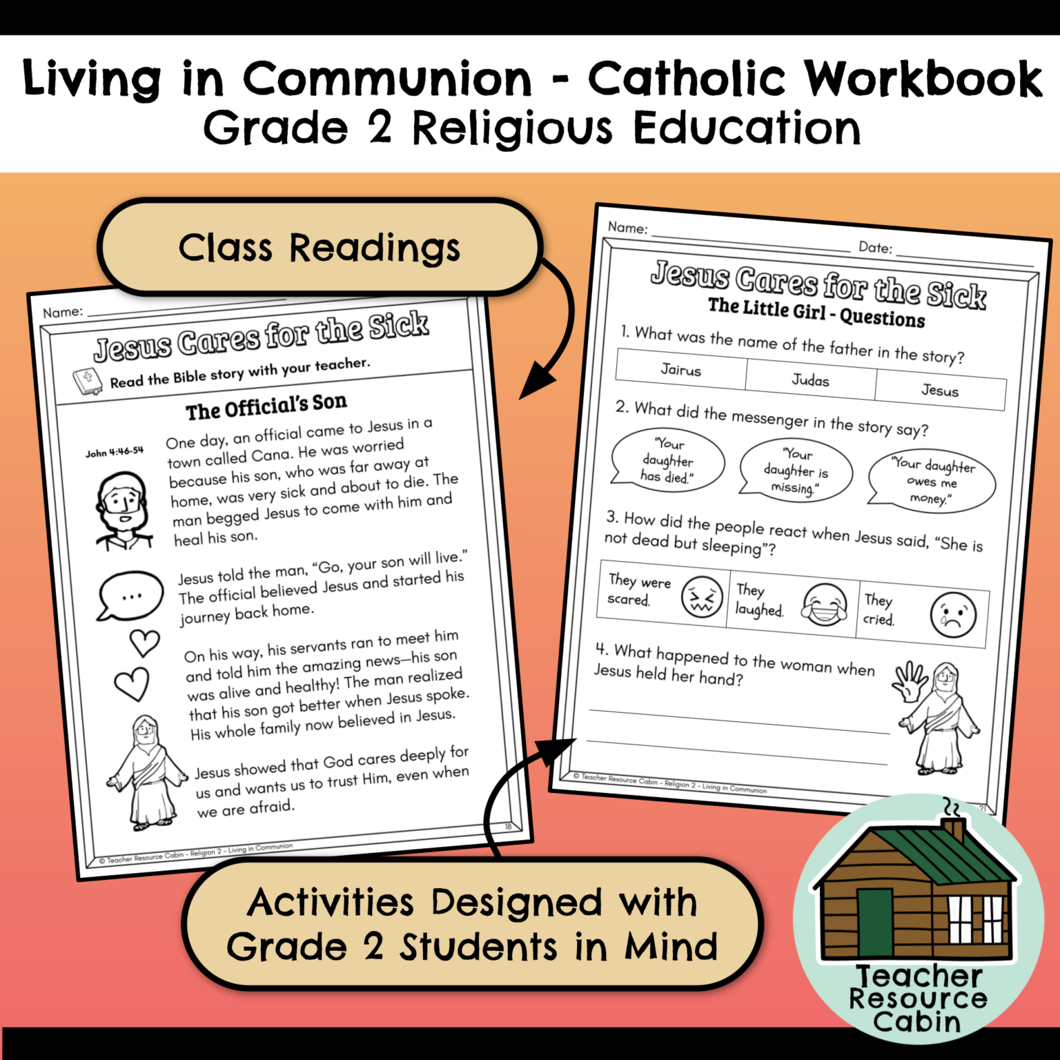 Living in Communion - Catholic Workbook (Grade 2 Religious Education ...