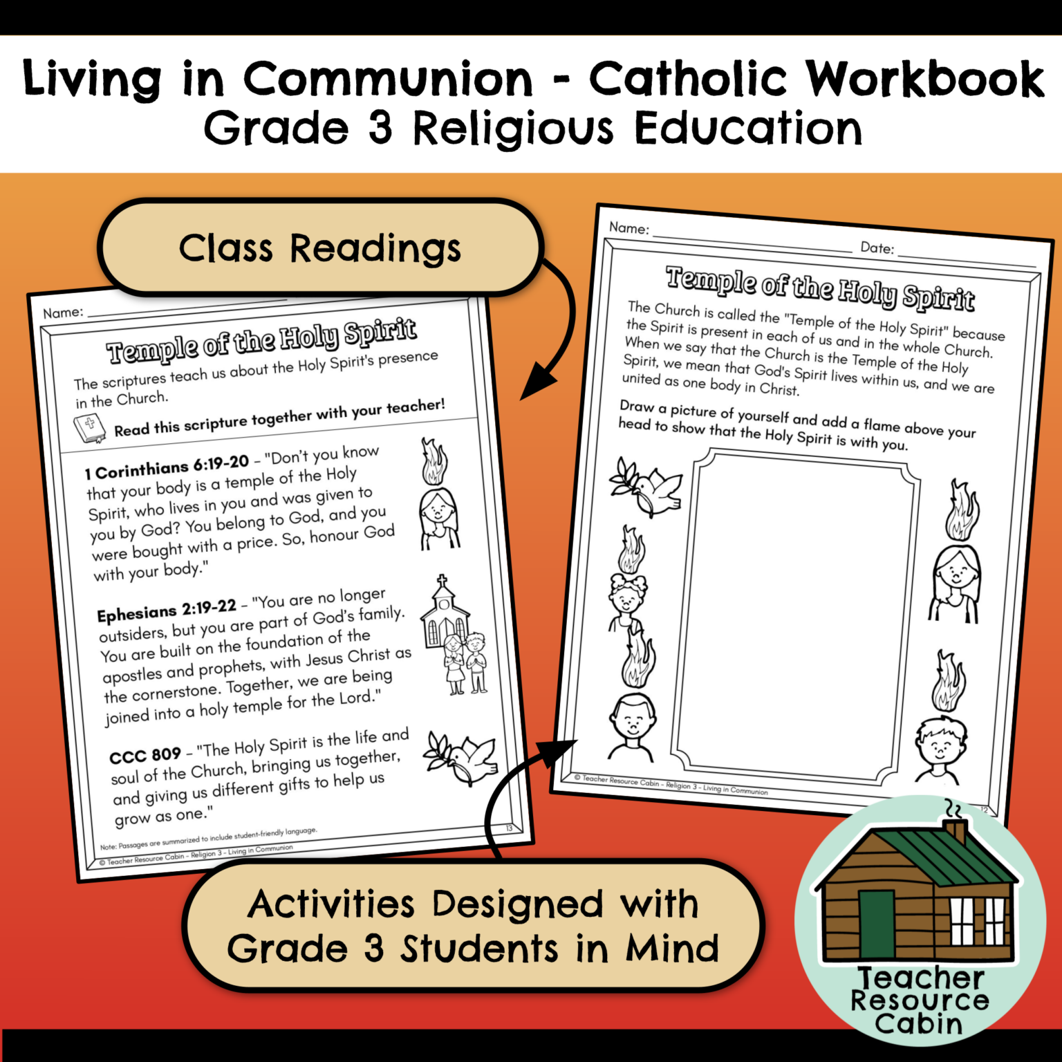 Living in Communion - Catholic Workbook (Grade 3 Religious Education ...