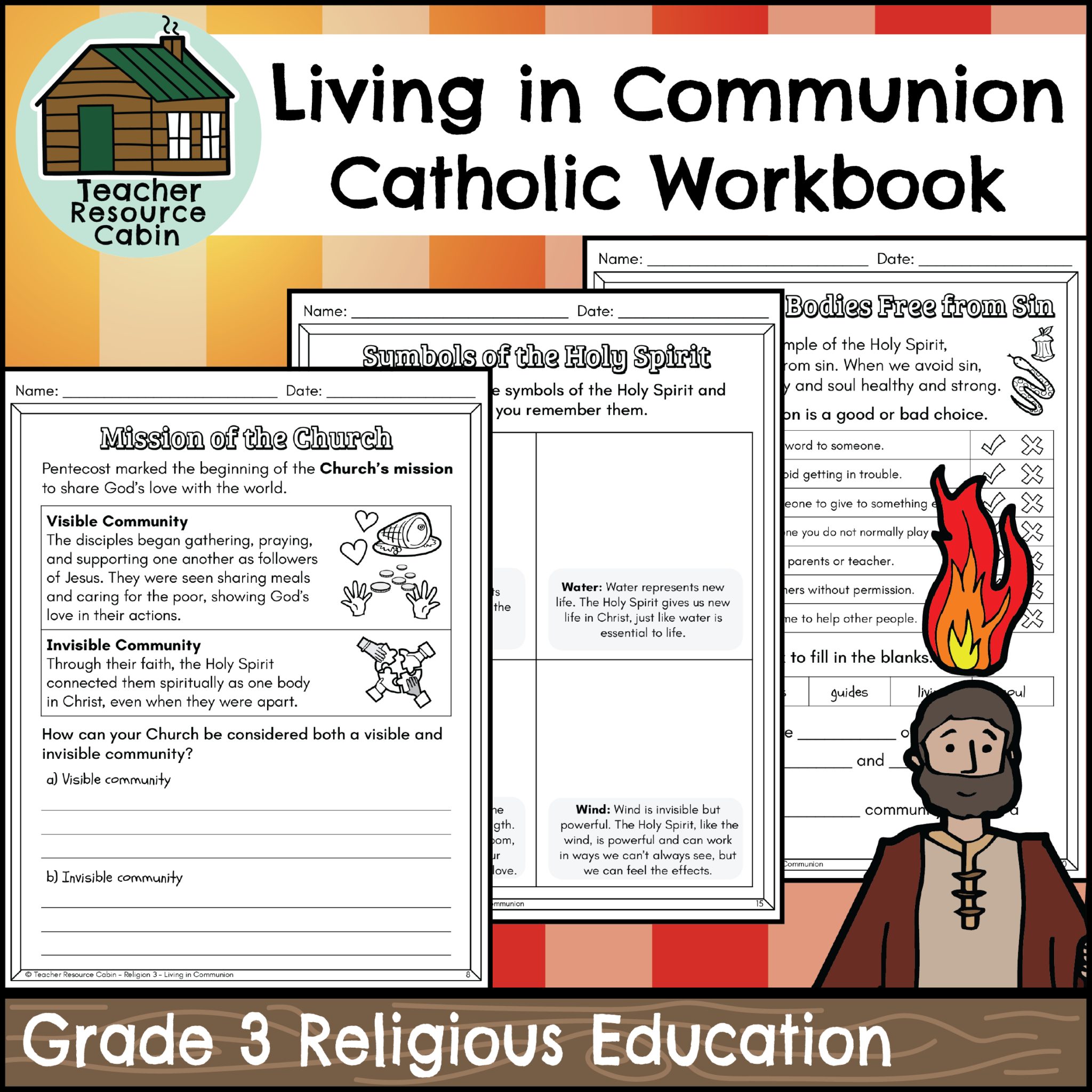 Living in Communion - Catholic Workbook (Grade 3 Religious Education ...