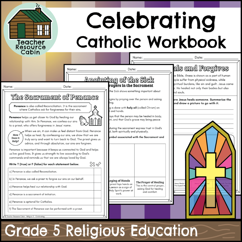 Celebrating - Catholic Workbook (Grade 5 Religious Education) - Teacher ...
