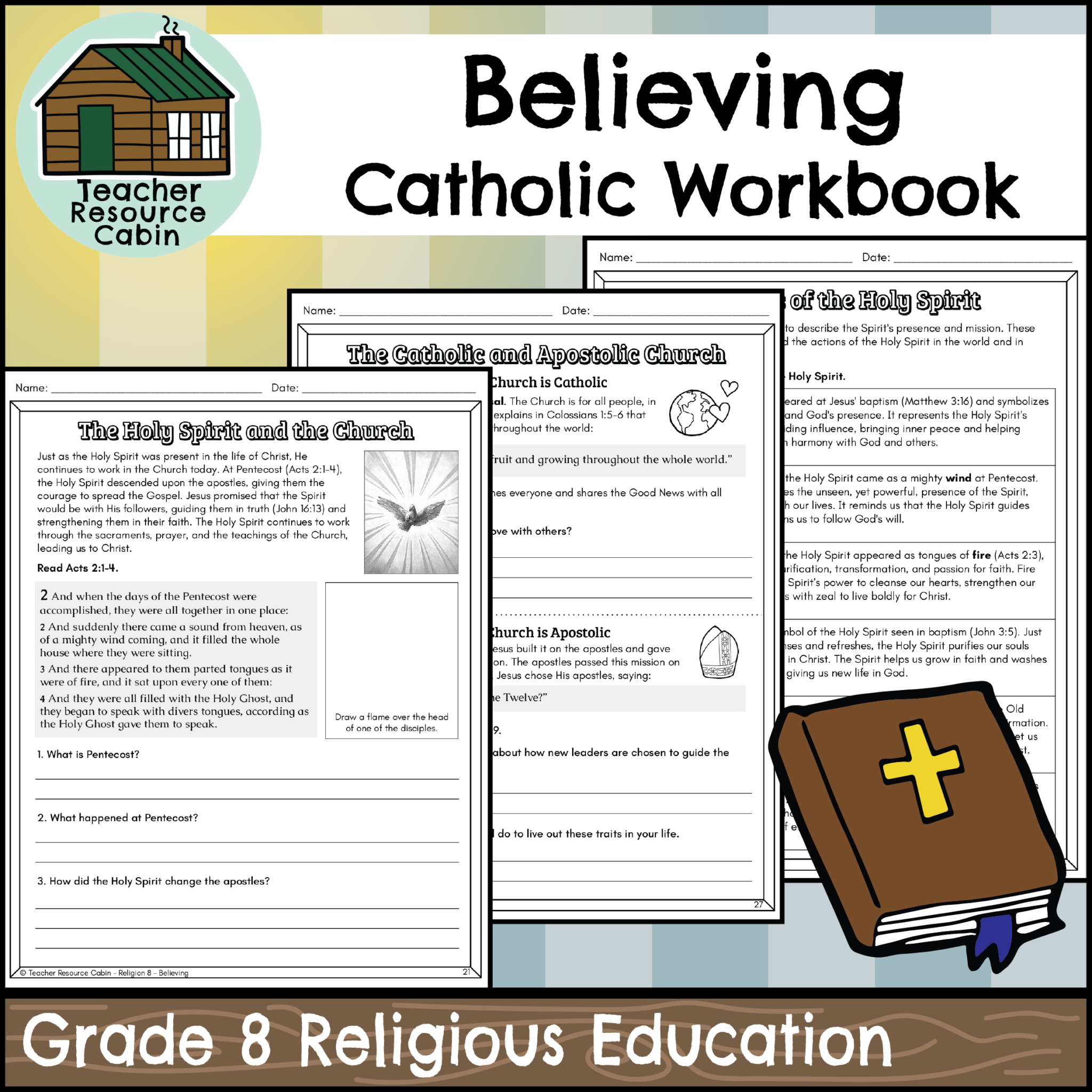 Believing - Catholic Workbook (Grade 8 Religious Education) - Teacher ...