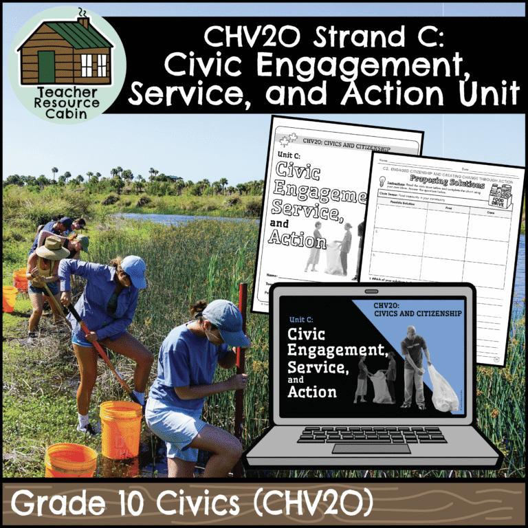 Full Civics and Careers Course BUNDLE (CHV2O & GLC2O) - Teacher ...
