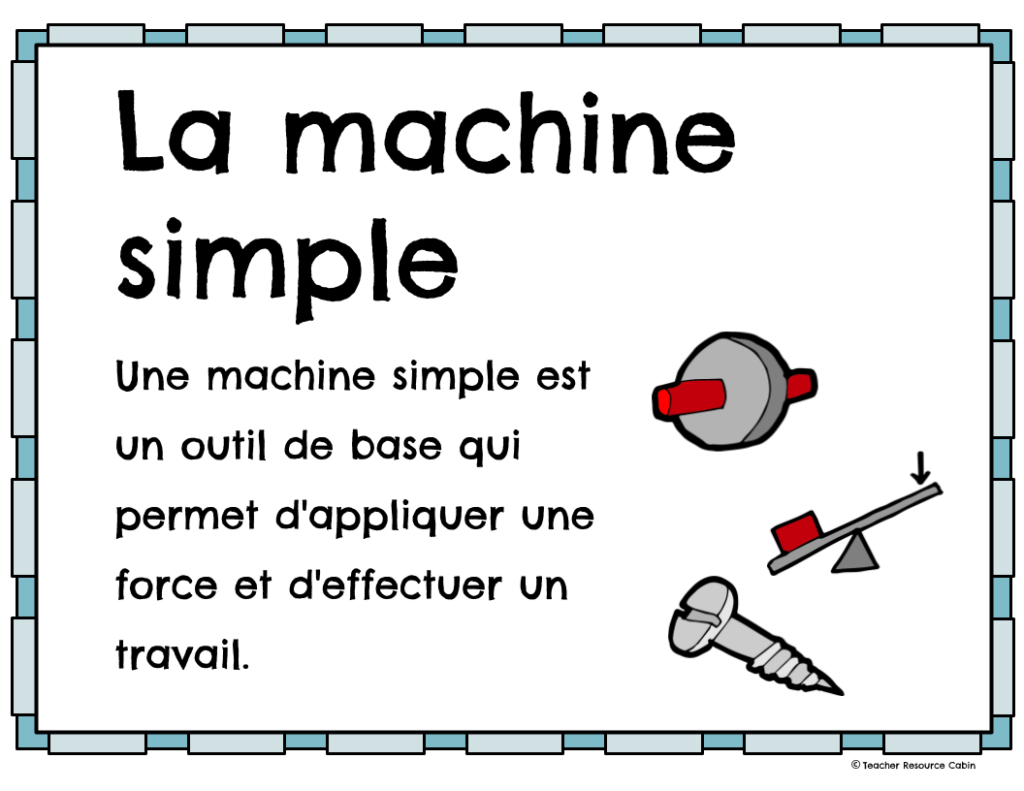 Grade 2 FRENCH SCIENCE Word Wall and Posters - Teacher Resource Cabin